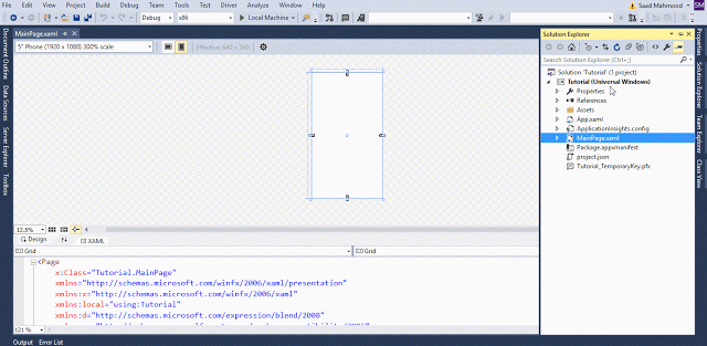 Universal Windows Platform (UWP) - Playing With Sample Data Using Blend For Visual Studio